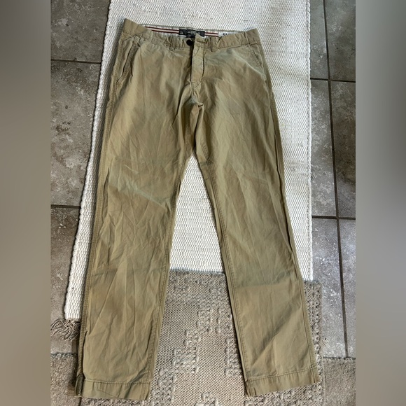 H&M | Pants | Hm Khaki Slim Fit Pants | Poshmark